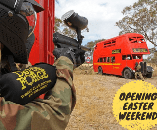 Paintball Surrey - Best UK paintballer games | Delta Force Paintball